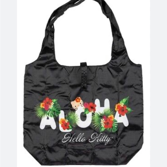Sanrio | Bags | Hello Kitty Hawaii Reusablefoldable Bag | Poshmark
